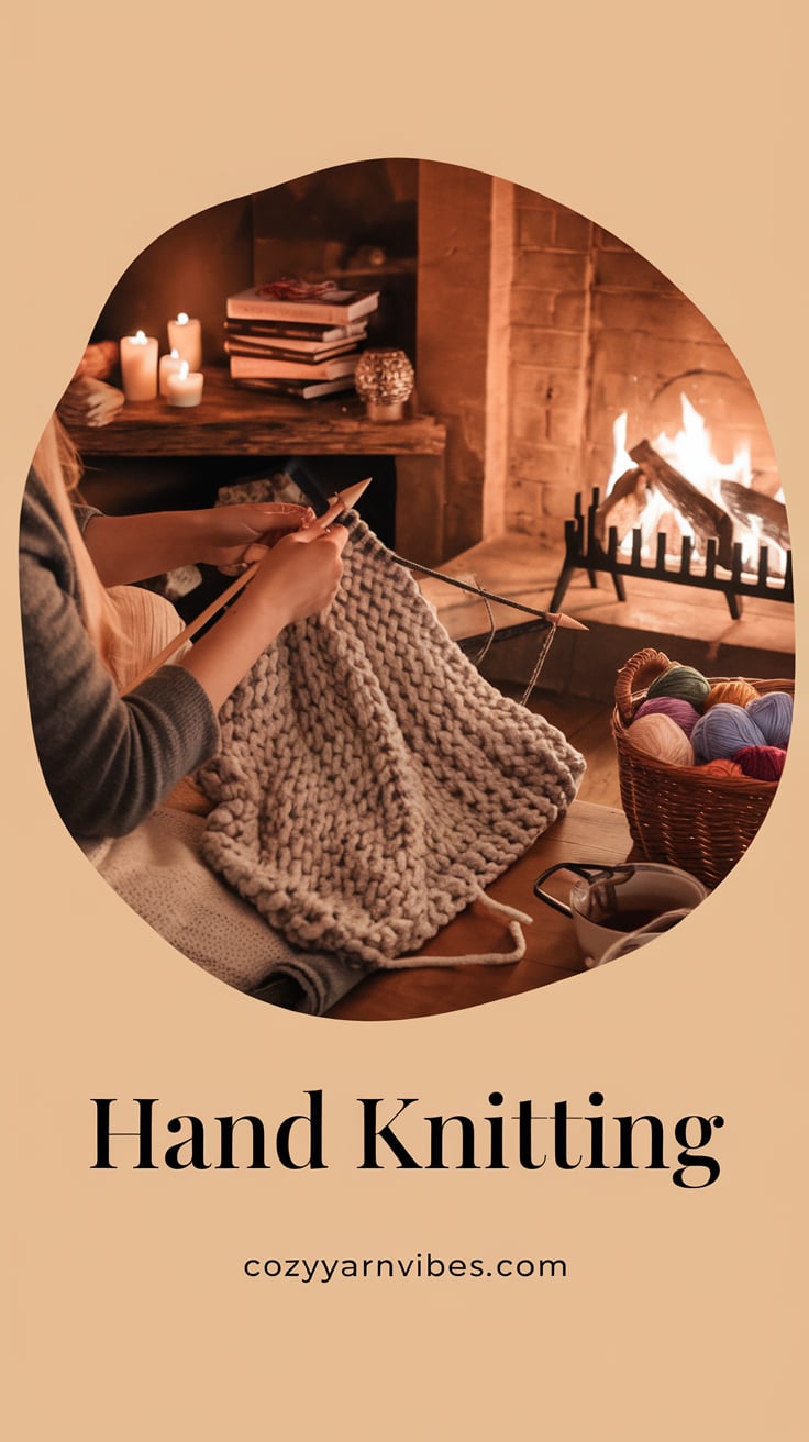 Hand Knitting - cozyyarnvibes.com