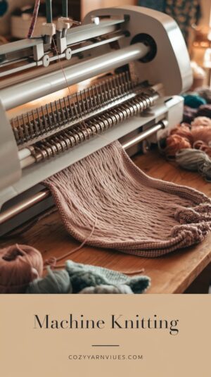 Machine Knitting - cozyyarnvibes.com