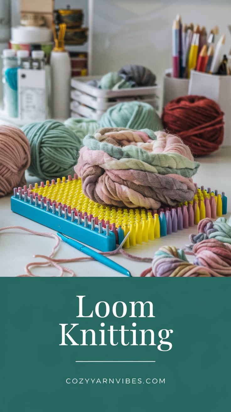 Loom Knitting - cozyyarnvibes.com